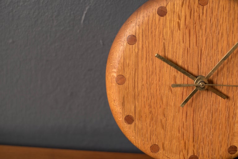 Mid Century Studio Wall Clock at 1stDibs