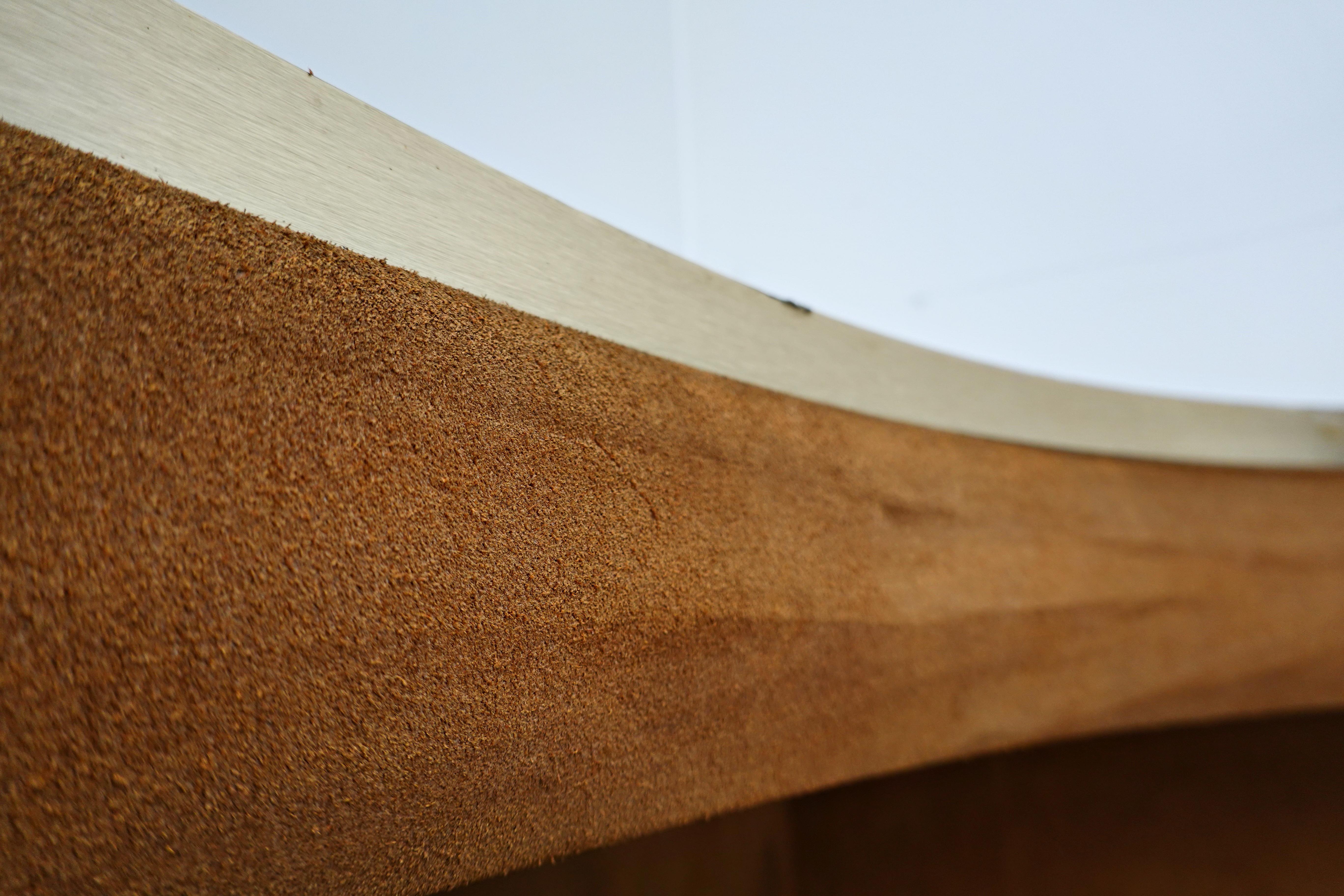 Mid-Century Suede Bar by Willy Rizzo, Italy, 1970s at 1stDibs