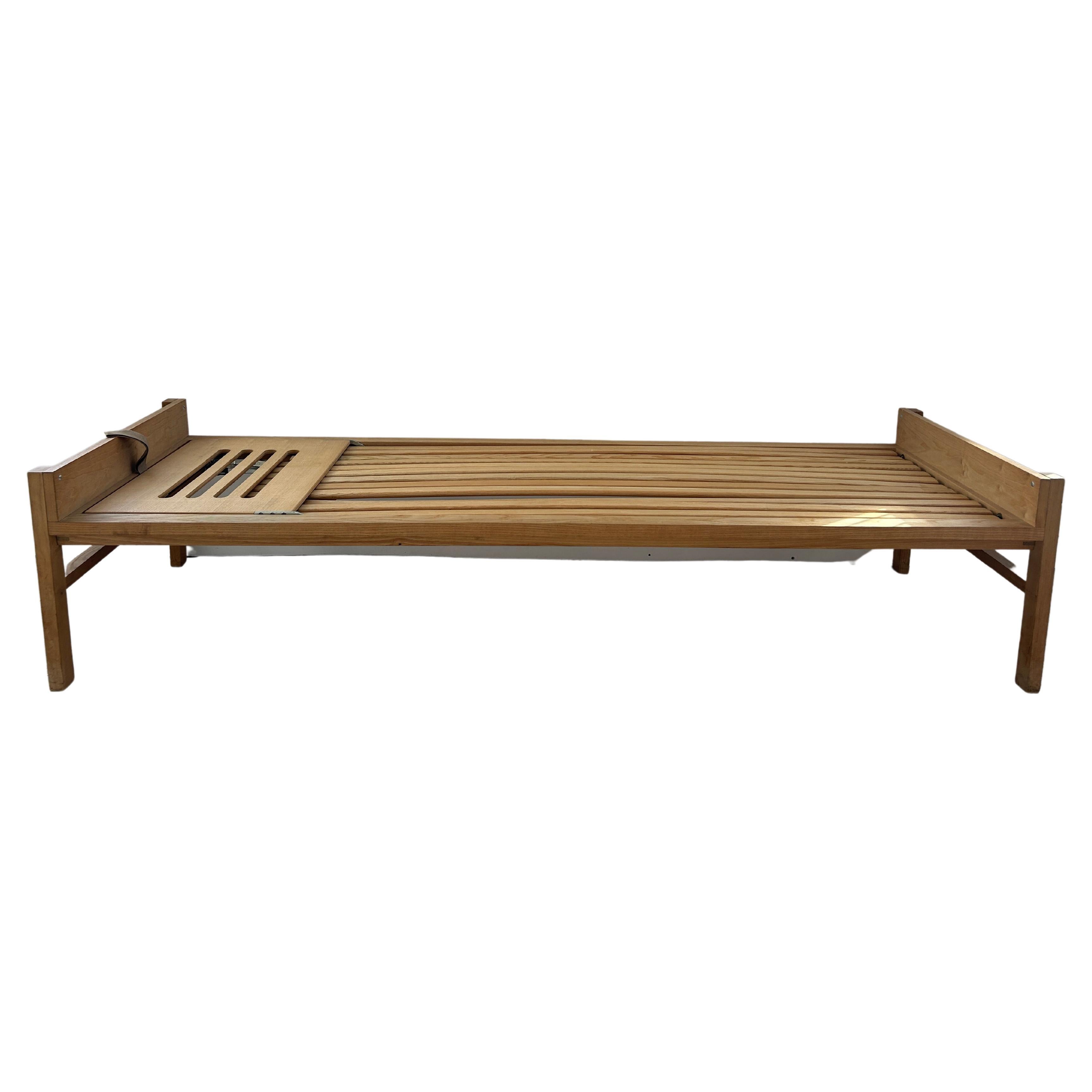 Caned Teak Wood Anglo-Indian Daybed at 1stDibs | teak wood daybed