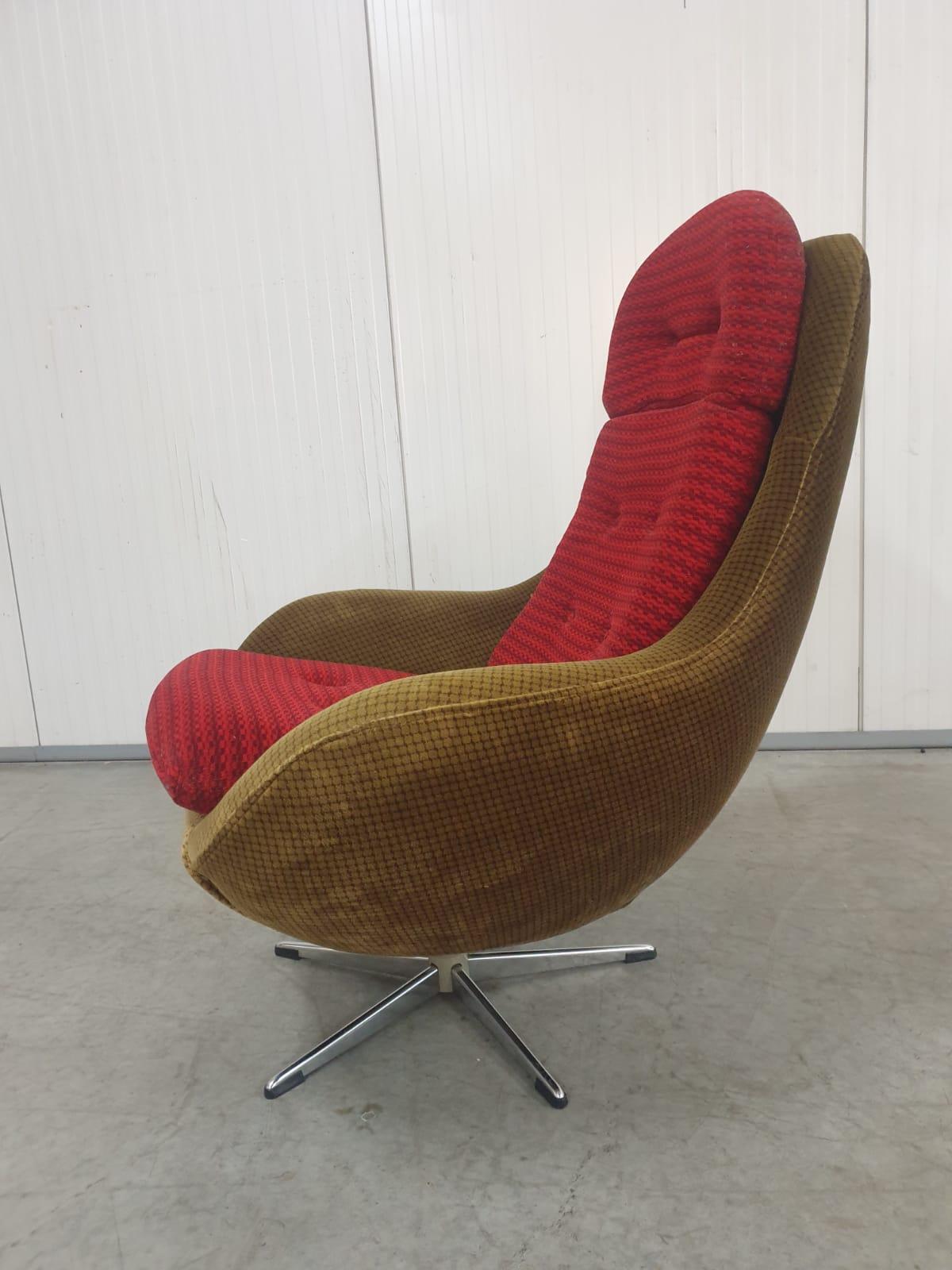 Mid Century swivel chair by UP Zavody, 1970´s For Sale at 1stDibs