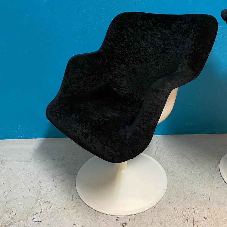 Mid-Century Swivel Chairs / Arm Chairs by Yrjö Kukkapuro for Haimi ...