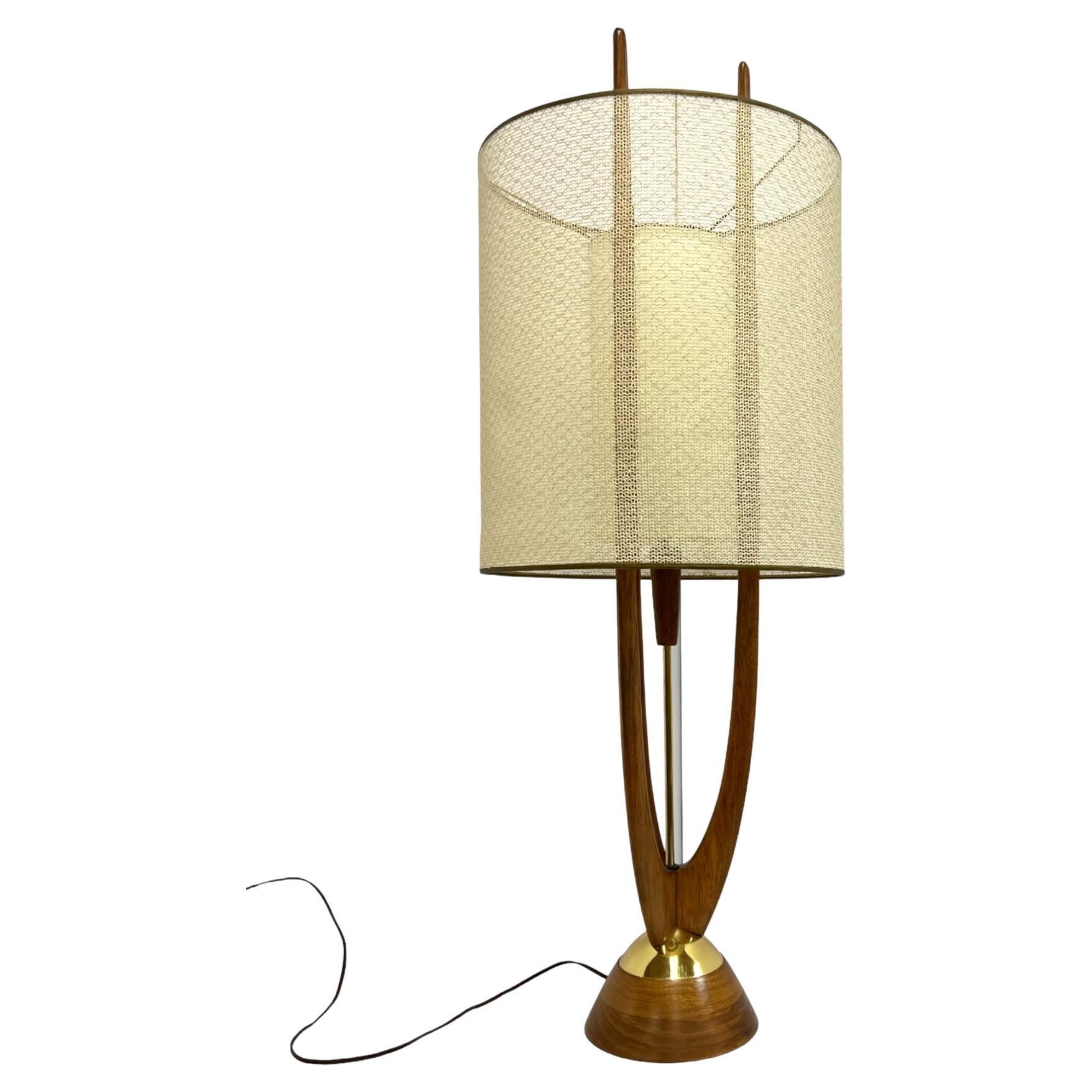 California Modernist Sculpted Table Lamp by Modeline of CA at 1stDibs