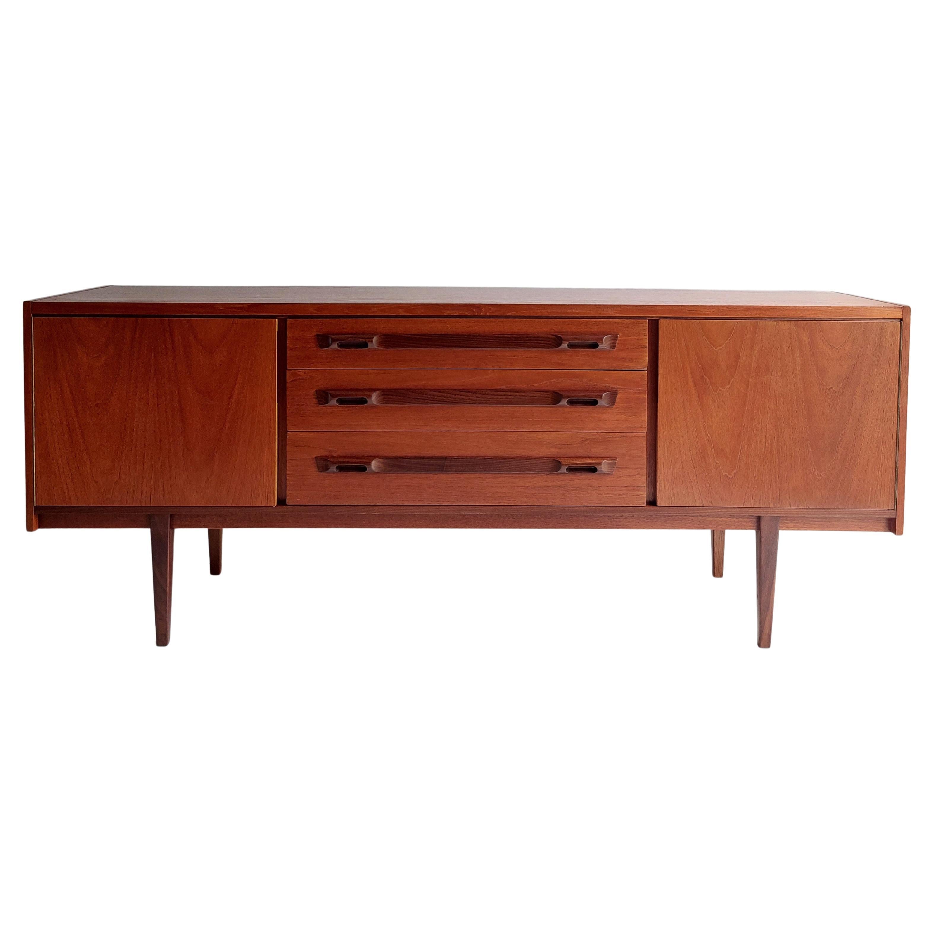 Midcentury Teak and Afromosia Sideboard Fron Wrighton, 1960s at 1stDibs