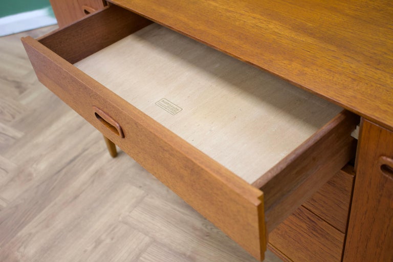 Mid Century Teak Compact Sideboard from Austinsuite, 1960s at 1stDibs