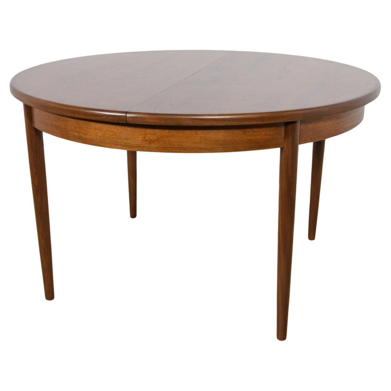 Mid-Century Teak Round Fresco Dining Table from G-Plan, 1960s For Sale ...