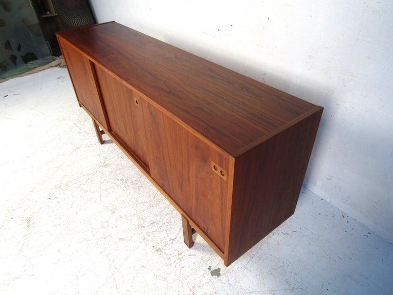Midcentury Teak Server at 1stDibs