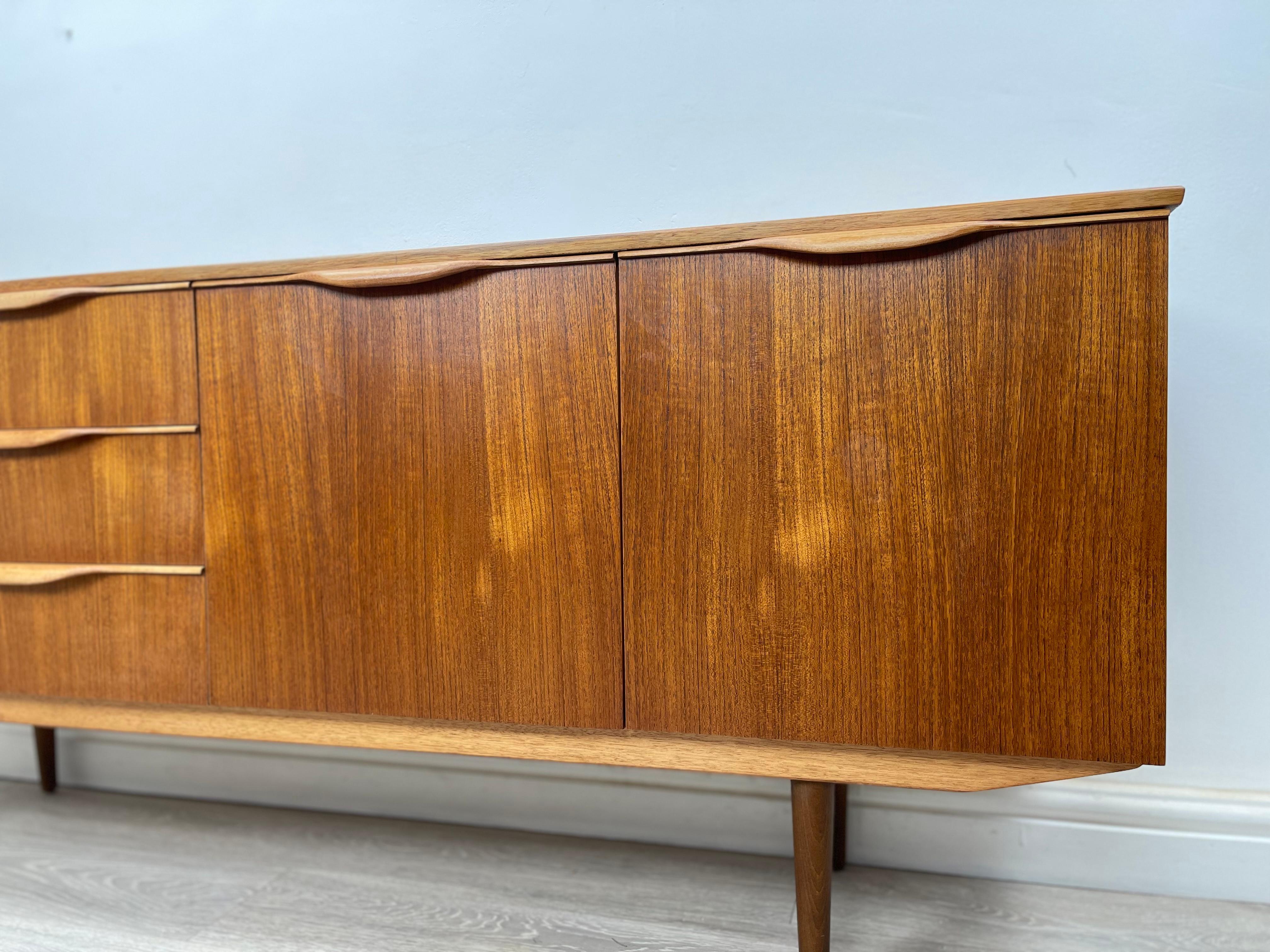 Midcentury Teak Sideboard For Sale at 1stDibs