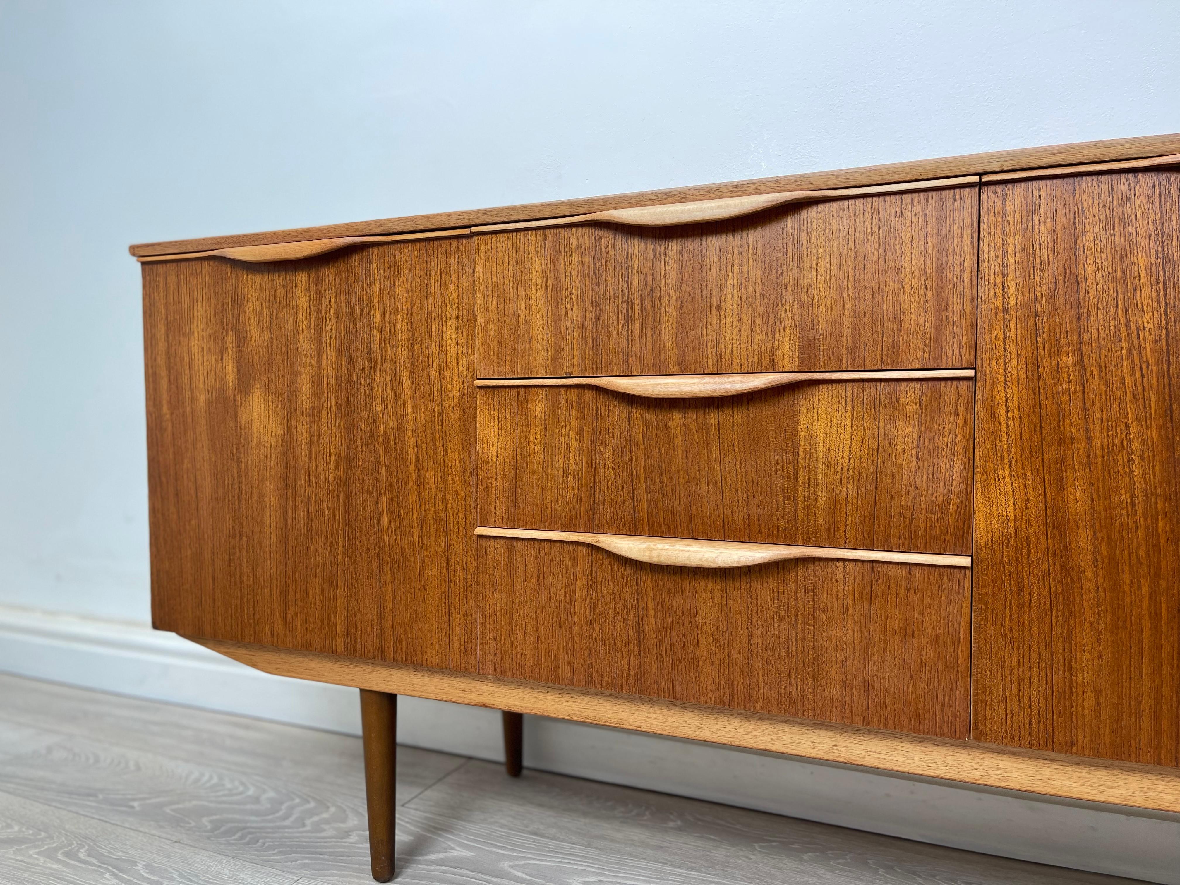 Midcentury Teak Sideboard For Sale at 1stDibs