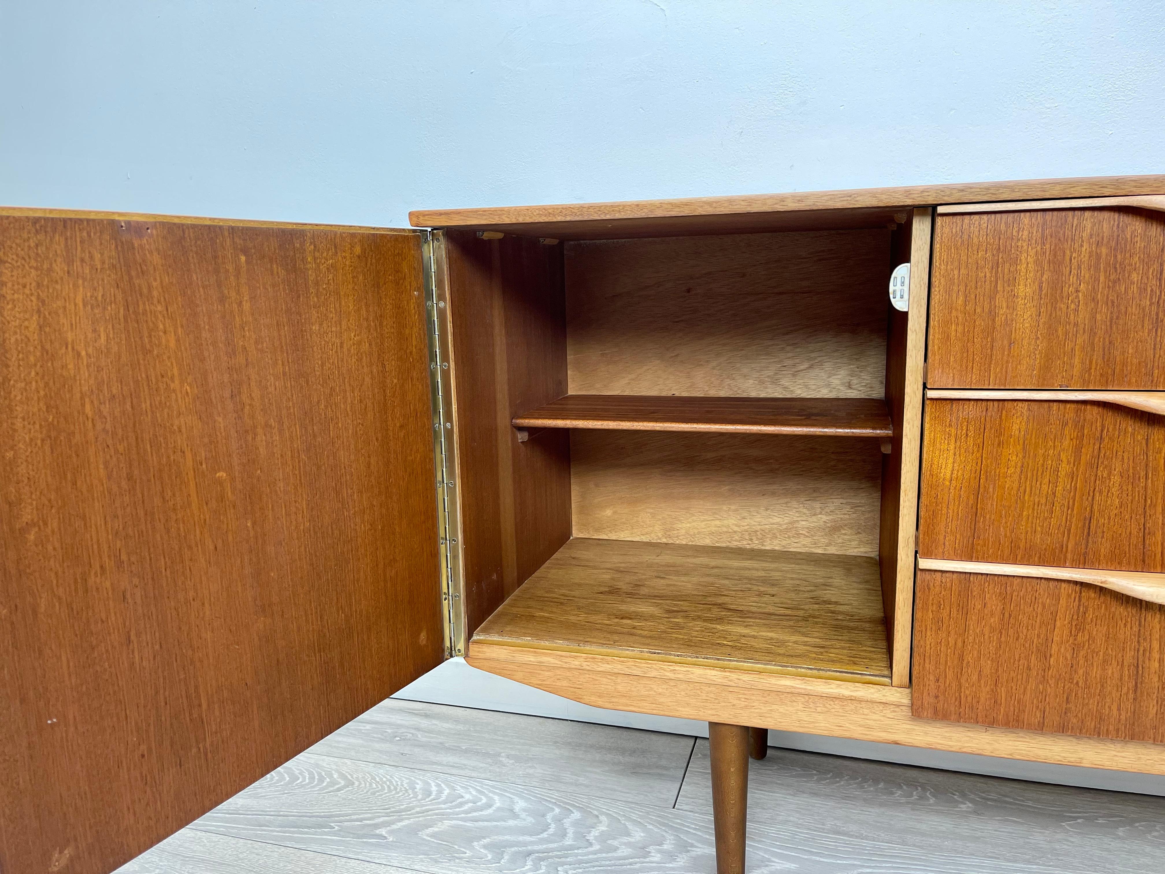 Midcentury Teak Sideboard For Sale at 1stDibs