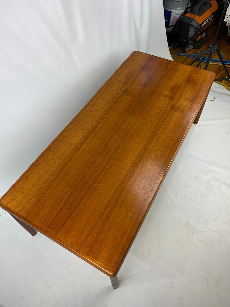 Midcentury Teak Vejle Stole Og Mobelfabrik Coffee Table at 1stDibs ...