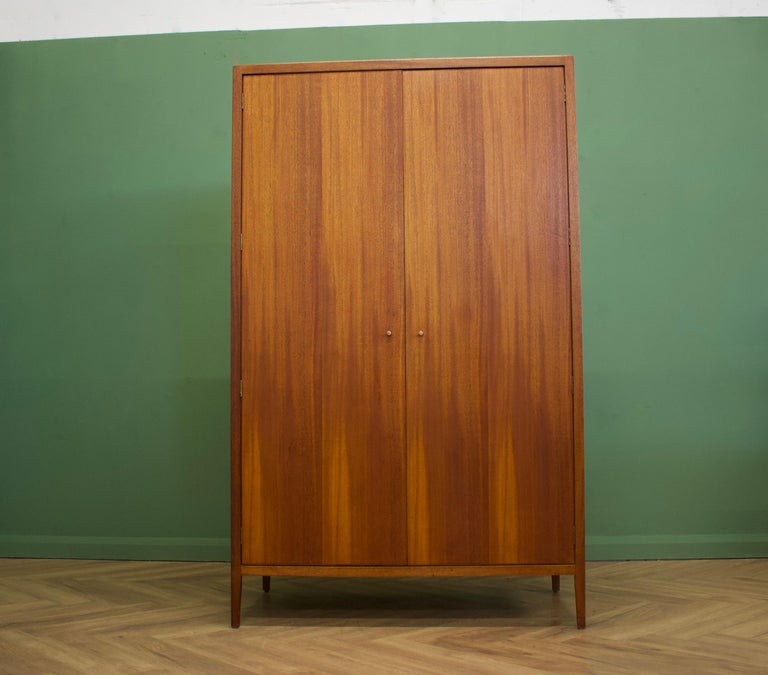 Mid Century Teak Wardrobe from Loughborough for Heals, 1960s at 1stDibs