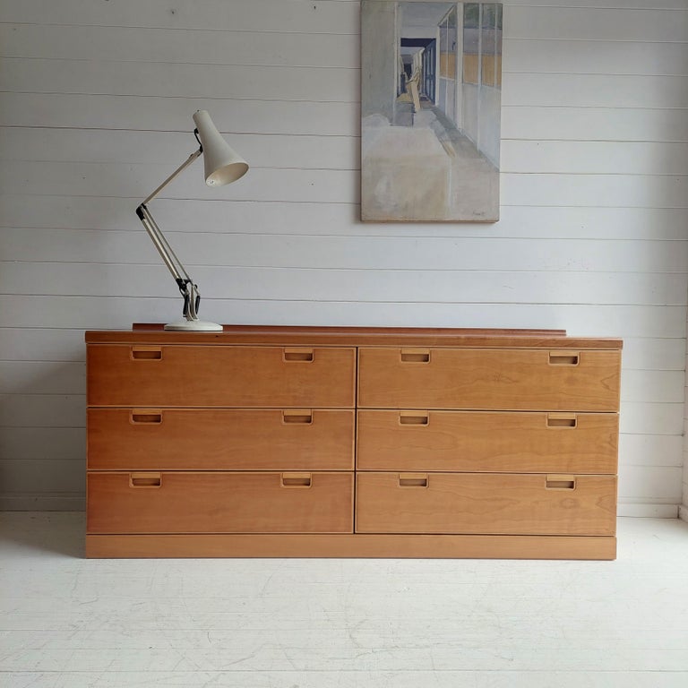 Midcentury Teak White and Newton Multi Chest of Drawers Sideboard ...