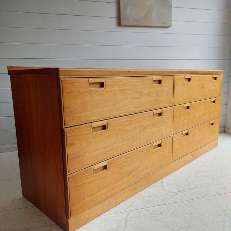 Midcentury Teak White and Newton Multi Chest of Drawers Sideboard ...