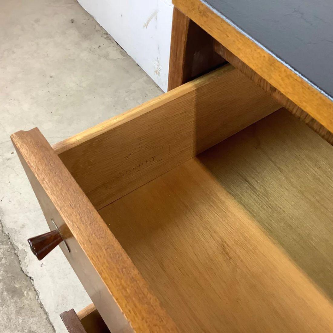Midcentury Three-Drawer Dresser by Stanley For Sale at 1stDibs