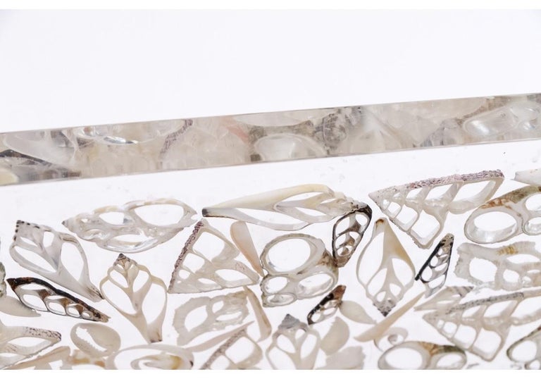 Midcentury Three-Piece Lucite Powder Room Set For Sale at 1stDibs
