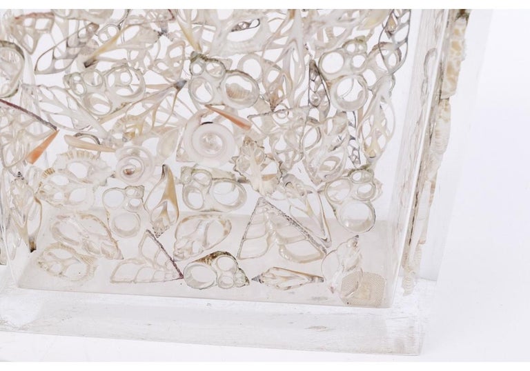 Midcentury Three-Piece Lucite Powder Room Set For Sale at 1stDibs