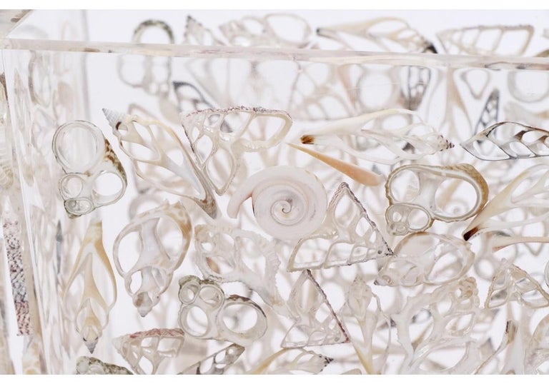 Midcentury Three-Piece Lucite Powder Room Set For Sale at 1stDibs