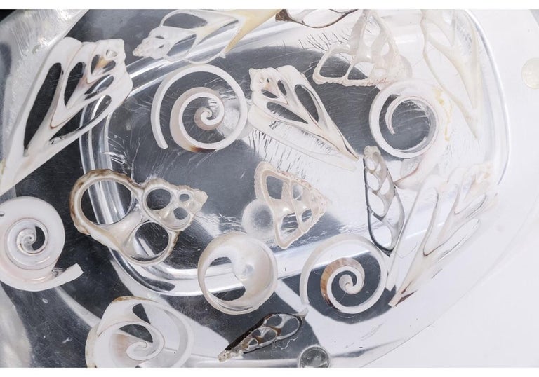 Midcentury Three-Piece Lucite Powder Room Set For Sale at 1stDibs