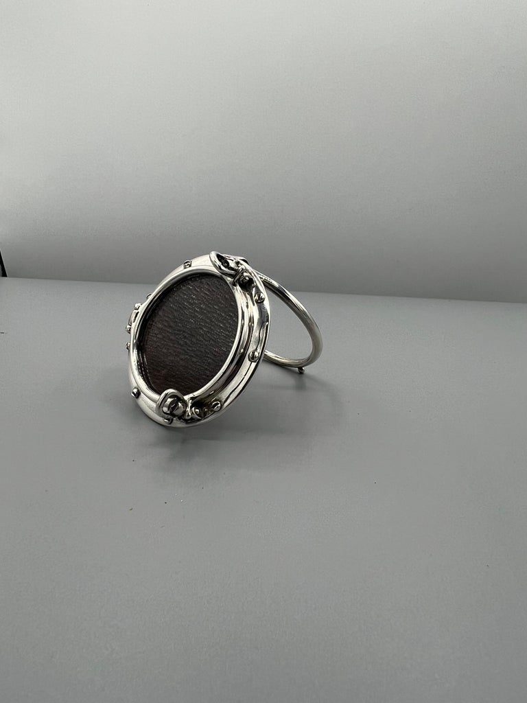 Midcentury Tiffany Sterling Silver "Porthole" Picture Frame at 1stDibs