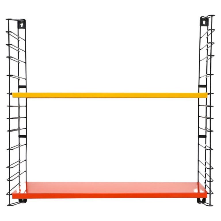 Mid-Century TOMADO Newly Powder Coated Yellow and Orange Industrial ...