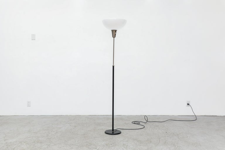 Midcentury Torchiere Floor Lamp For Sale at 1stDibs
