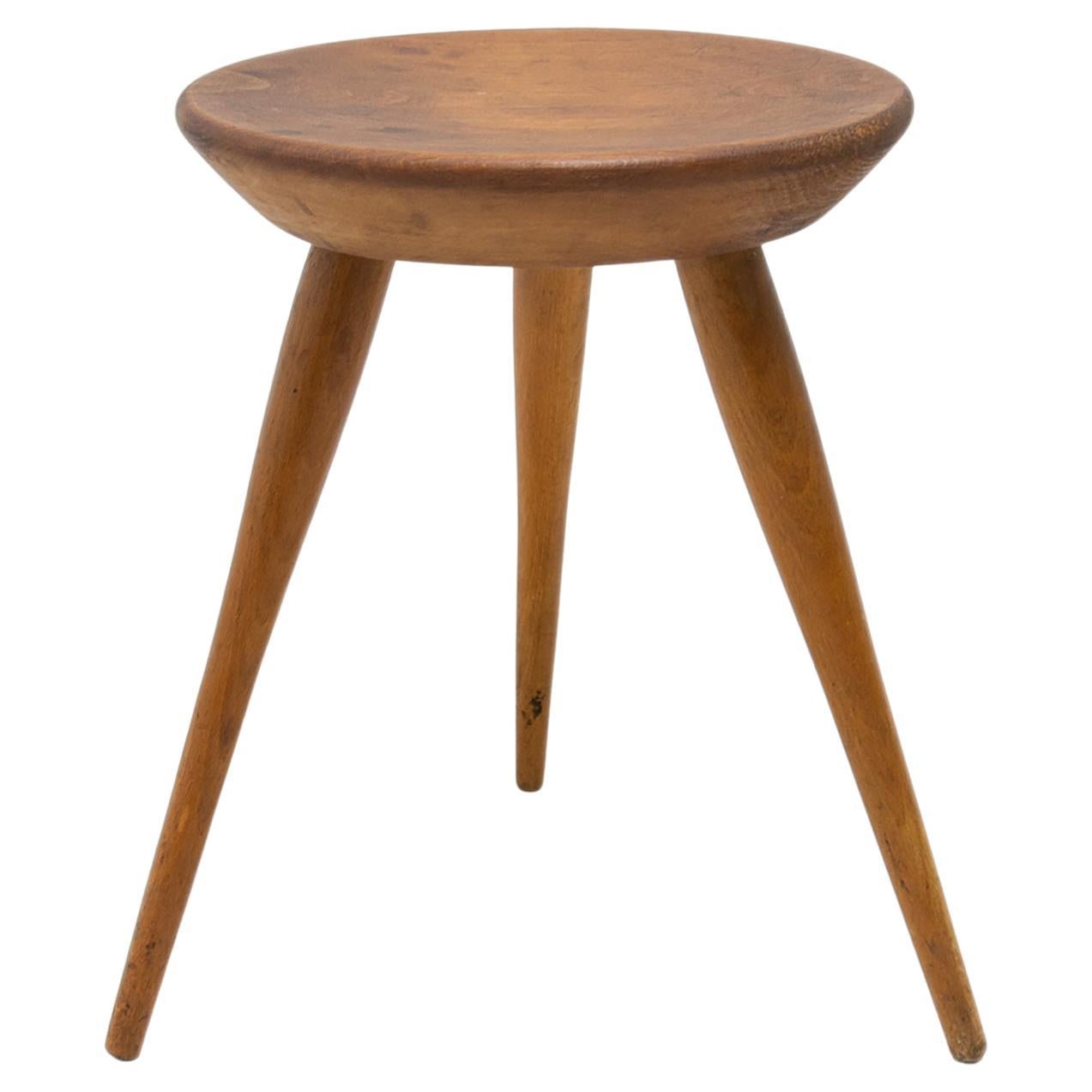 Maple Stool by Gunlocke For Sale at 1stDibs
