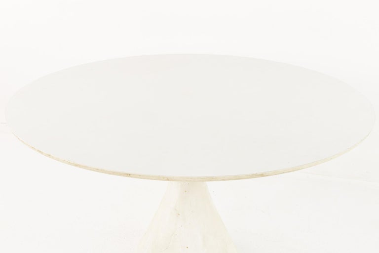 Mid Century Tulip Base Dining Table at 1stDibs