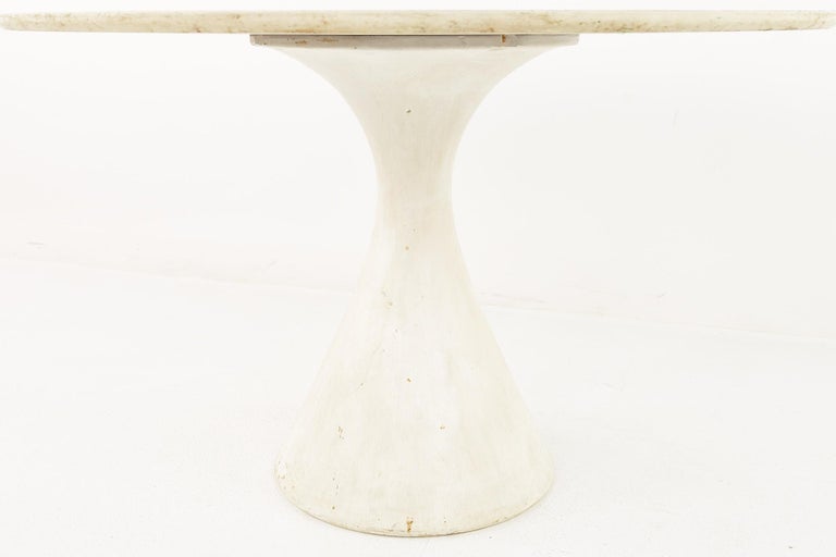 Mid Century Tulip Base Dining Table at 1stDibs