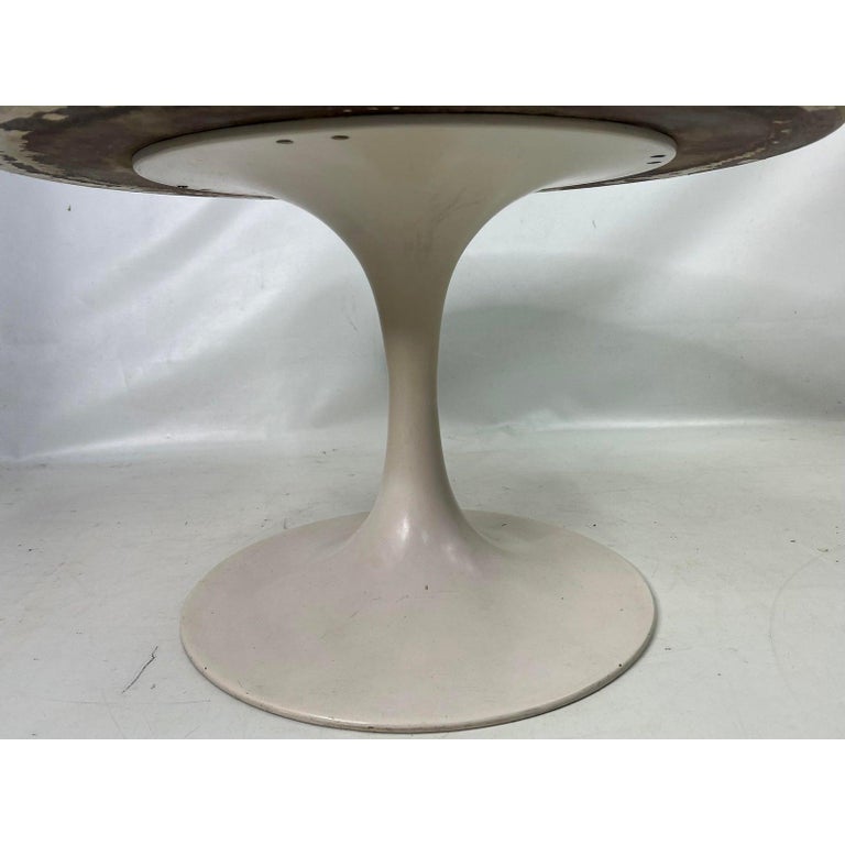 Mid-Century Tulip Side Table by Burke For Sale at 1stDibs