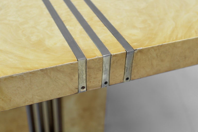 Mid-Century Turri Milano Briar Rectangular Dining Table, Italy 70s For ...