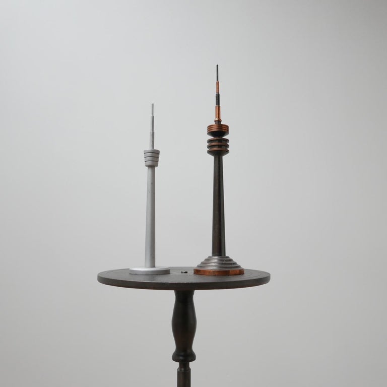 Midcentury TV Tower Model Collectables at 1stDibs