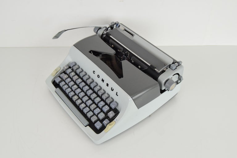 Midcentury Typewriter / Consul, 1960s. For Sale at 1stDibs