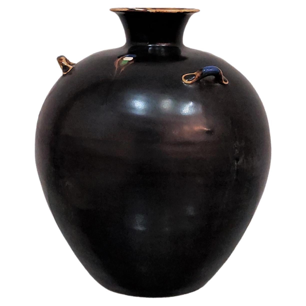 Italian Vase Chalcedony by Aureliano Toso Attributed to Dino Martens ...