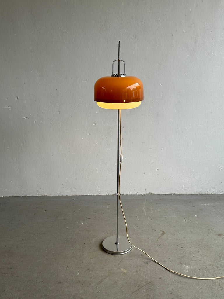 Mid Century Vintage Meblo Medusa Floor Lamp by Harvey Guzzini, 1970s ...