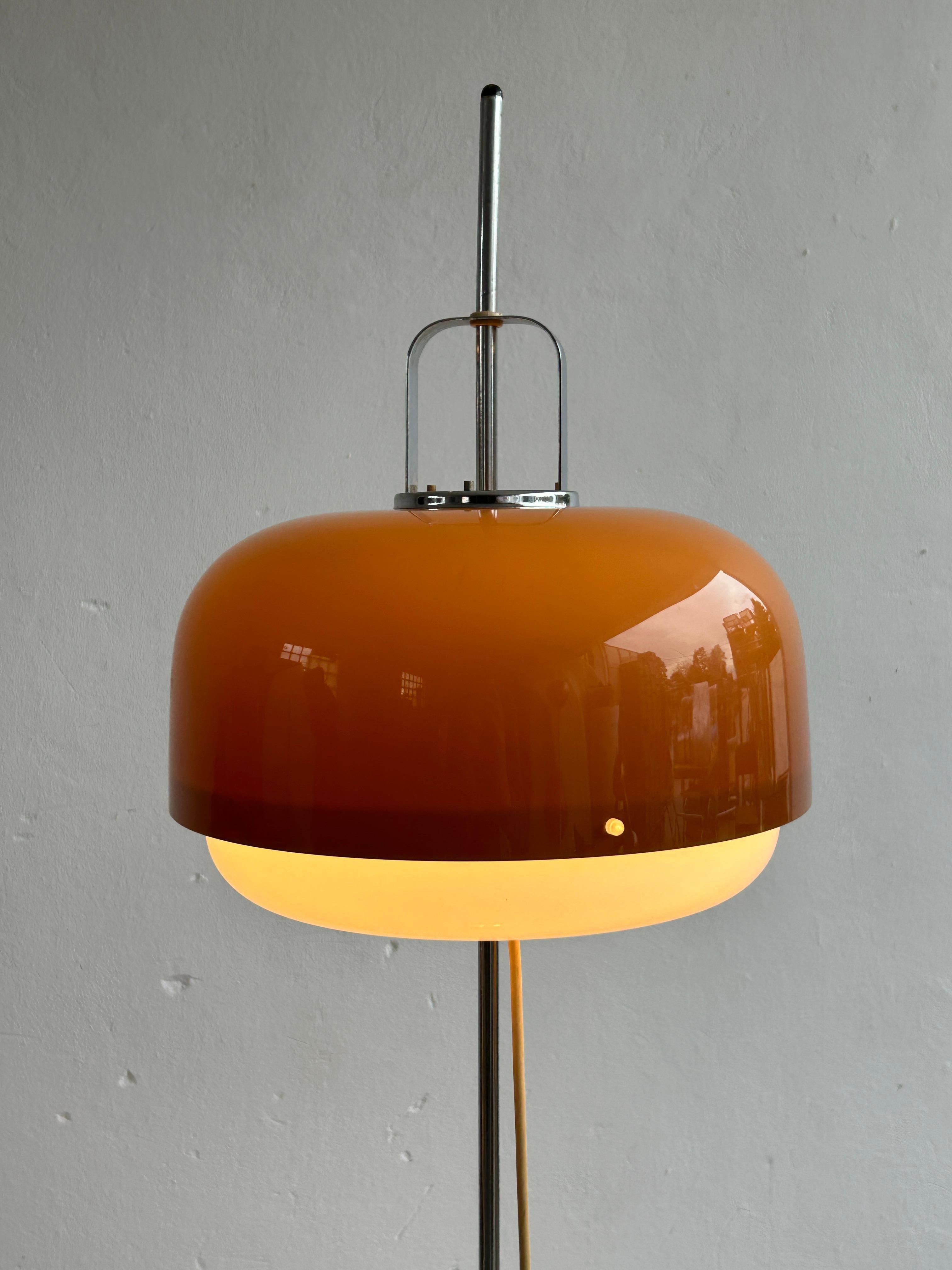 Midcentury Vintage Meblo Medusa Floor Lamp by Harvey Guzzini, 1970s ...