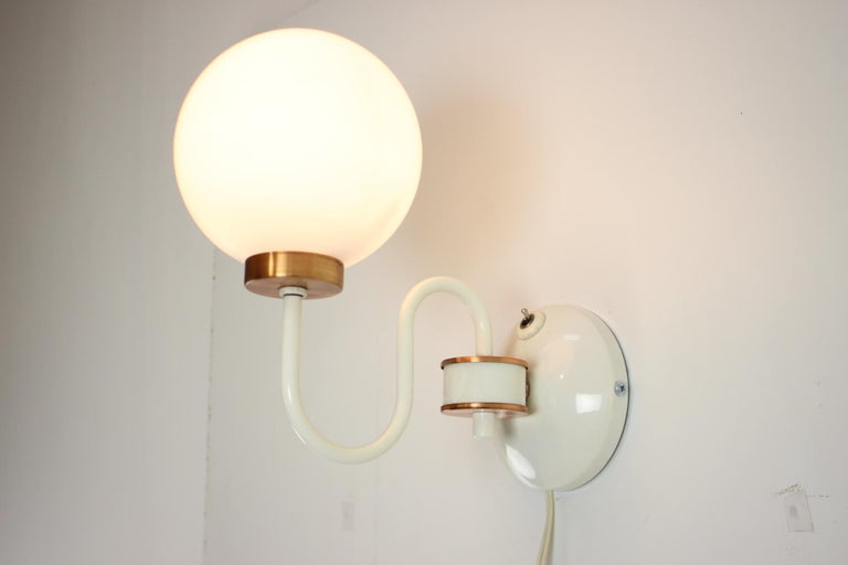 Mid-Century Wall Lamp by Drukov, 1970’s For Sale at 1stDibs