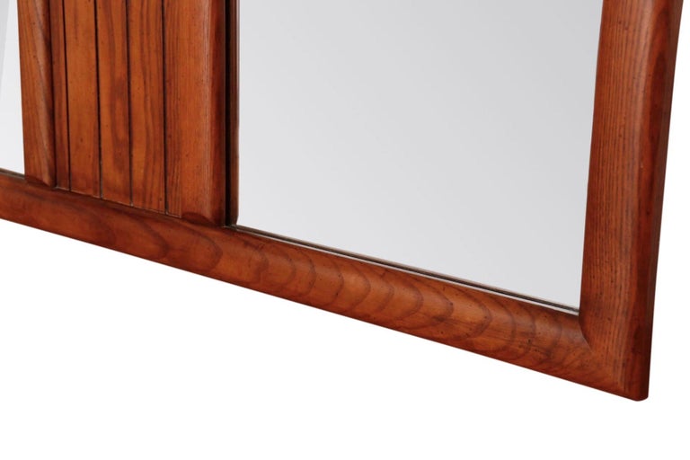 Mid Century Wall Mirror by Stanley Furniture For Sale at 1stDibs