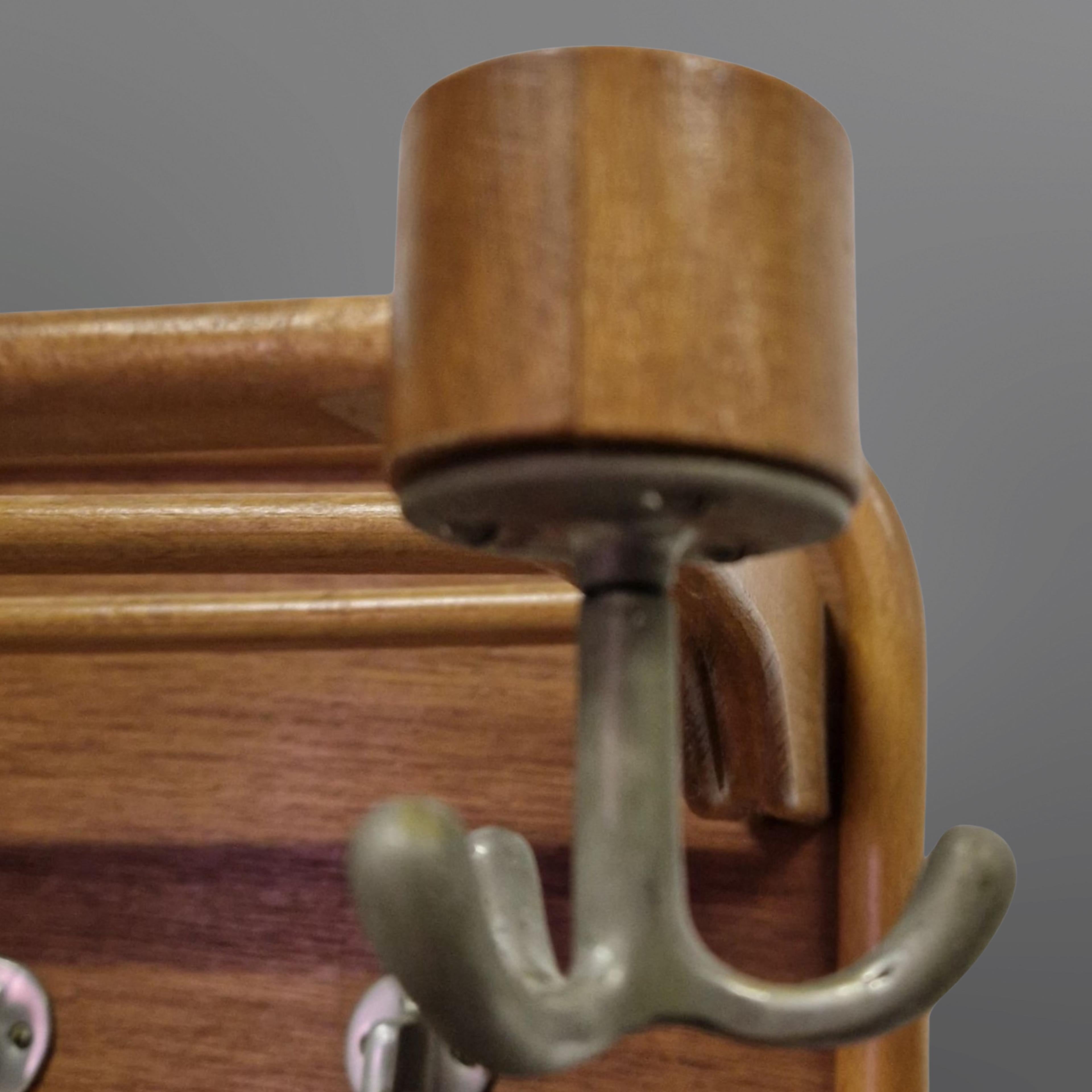 Mid century wall mounted coat rack by Verralux, Germany 1950s For Sale ...