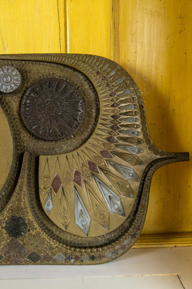 Midcentury Wall Sculpture of a Fish at 1stDibs