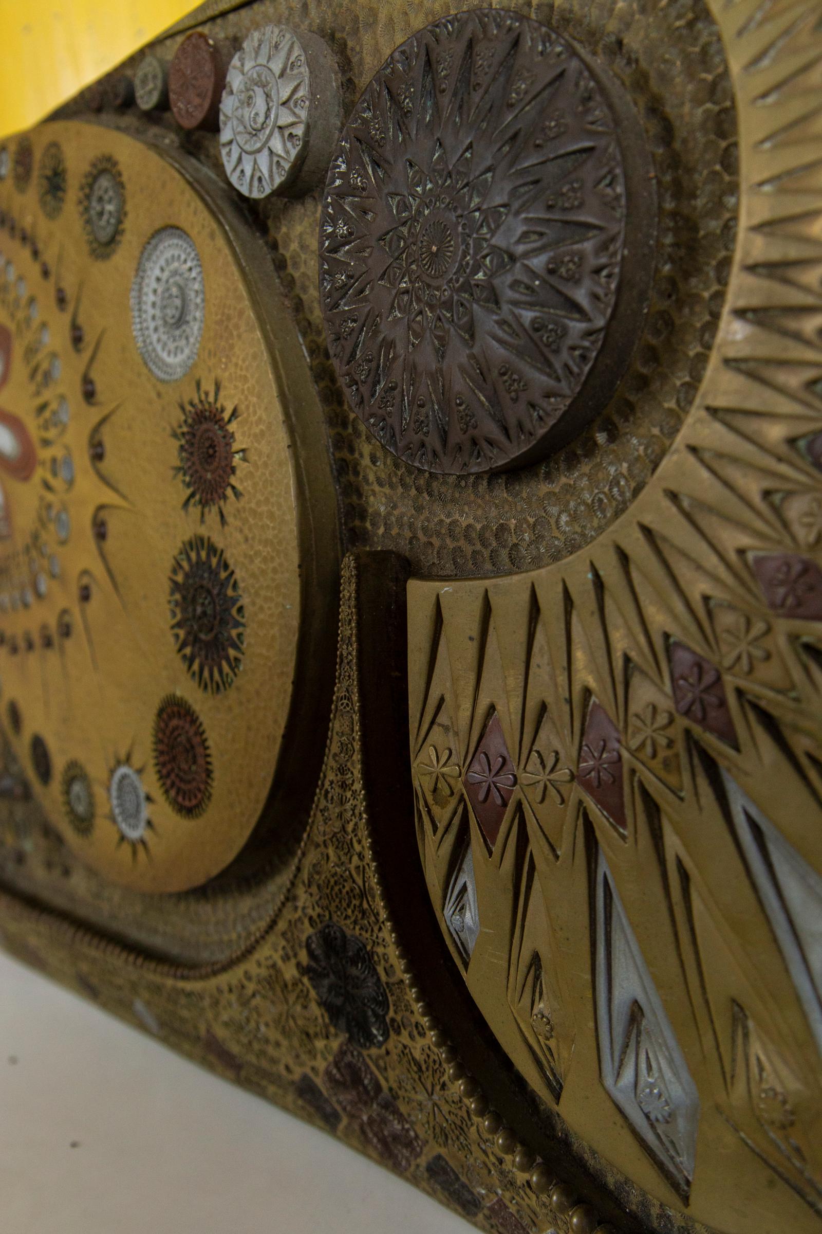 Midcentury Wall Sculpture of a Fish at 1stDibs