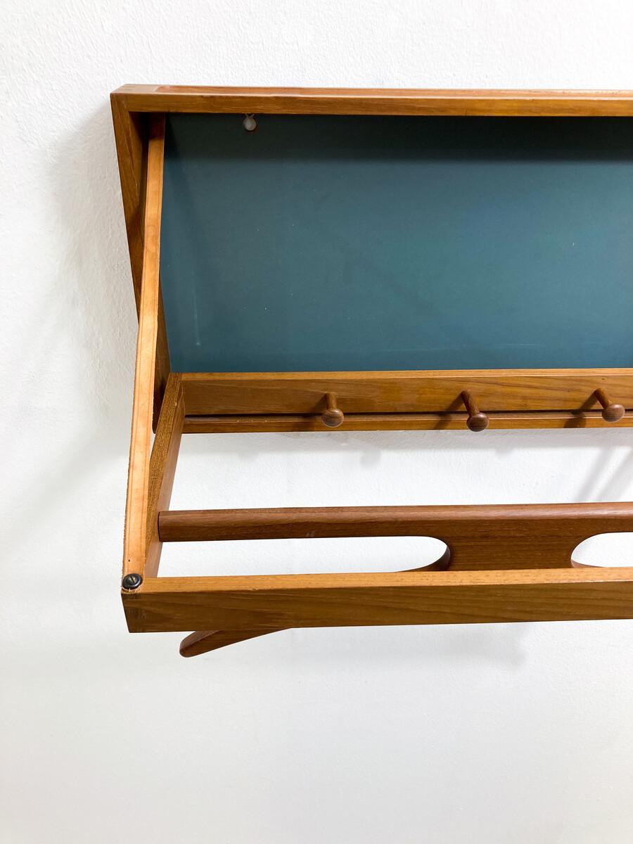 Mid-Century WallValet by Adam Hoff and Poul Østergaard for Virum Møbelsnedkeri For Sale at 1stDibs