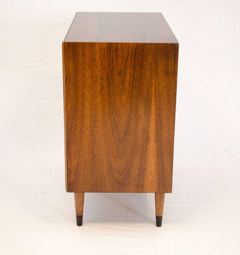 Midcentury Walnut Record Cabinet by Lane of Altavista, VA at 1stDibs ...