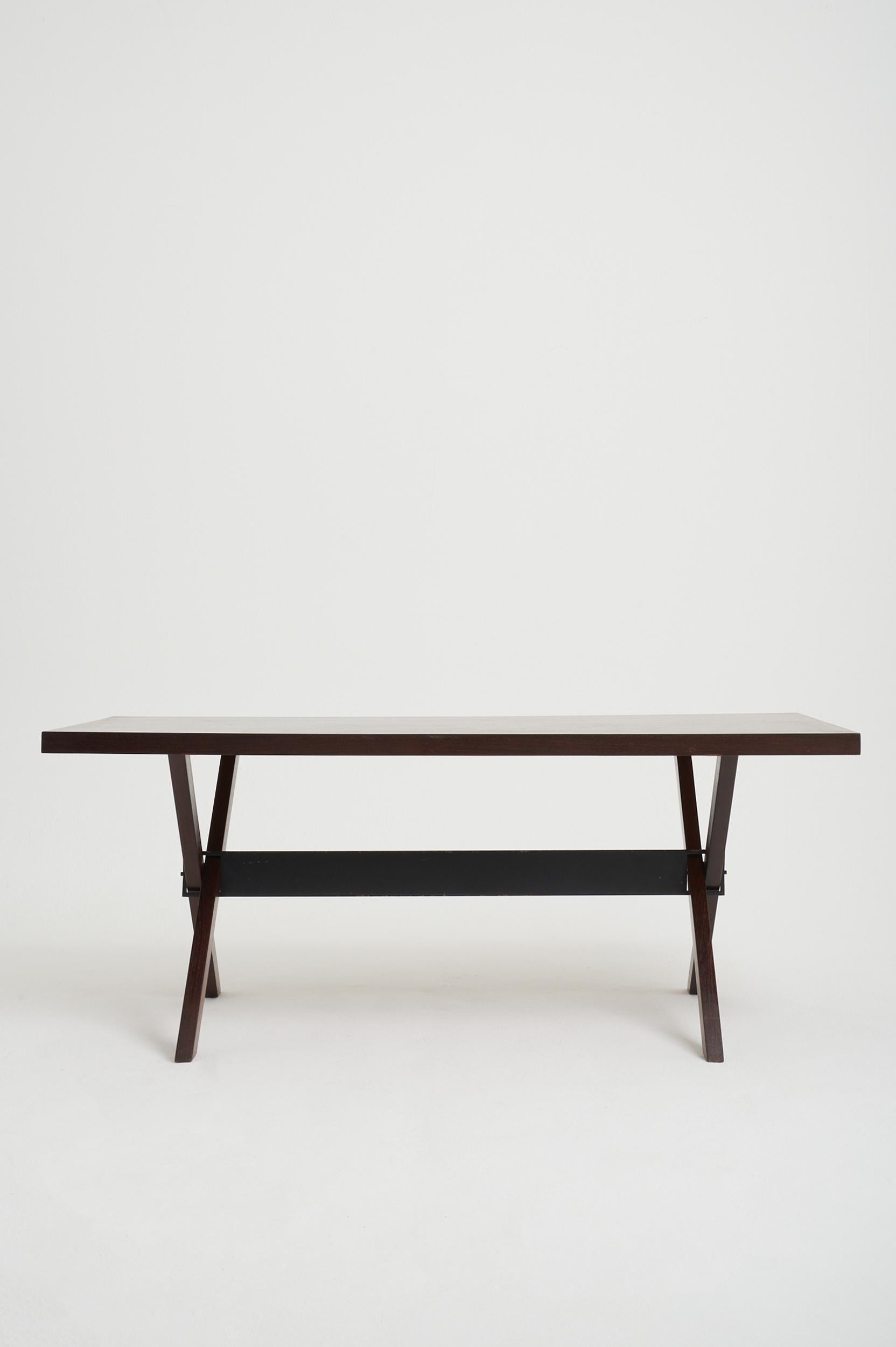 Midcentury Wenge Dining Table and Chairs at 1stDibs