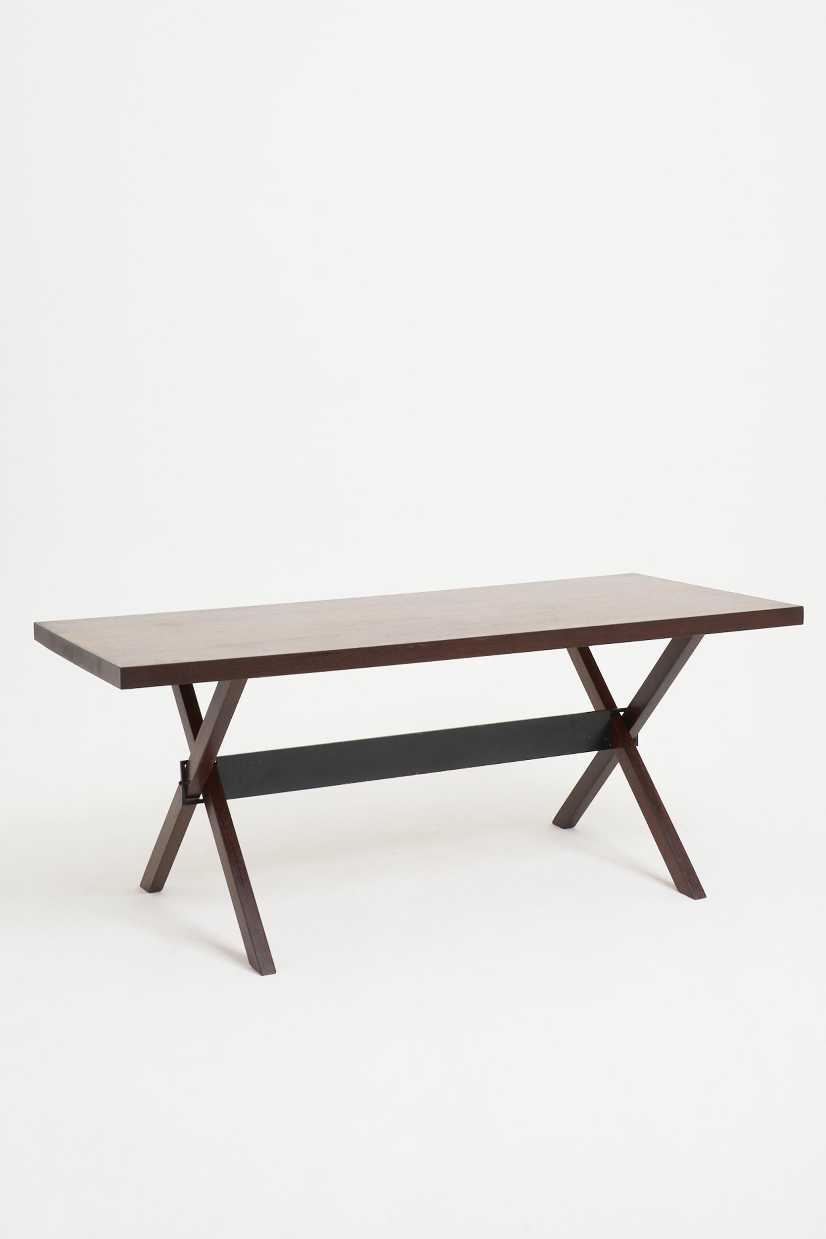 Midcentury Wenge Dining Table and Chairs at 1stDibs