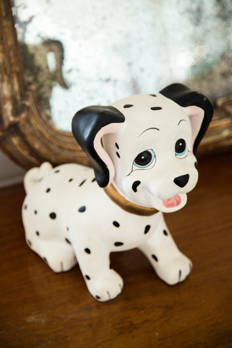 Midcentury White Big Dalmatian Dog Sculpture, Italy, 2000s For Sale at ...