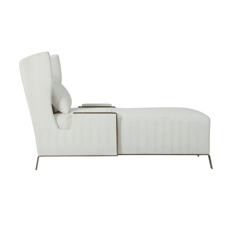 Midcentury Wingback Chaise For Sale at 1stDibs | chaise wingback