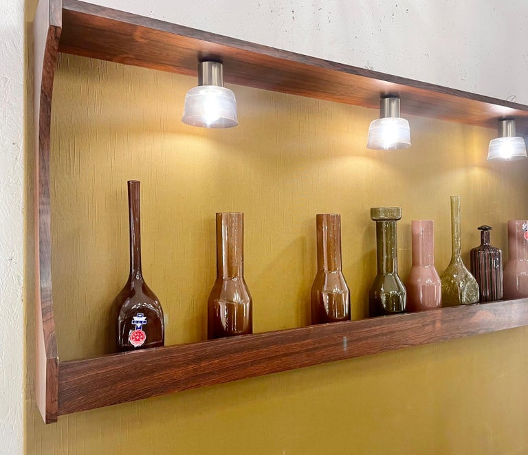 Mid-Century Wood and Green Textile Bar, Italy 1960s For Sale at 1stDibs