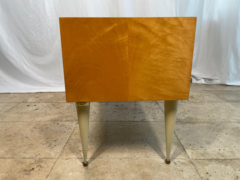 Mid-Century Wood Veneer Console from the 1940s, in the Scandinavian ...