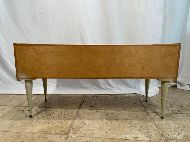 Mid-Century Wood Veneer Console from the 1940s, in the Scandinavian ...