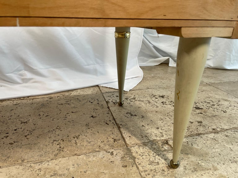 Mid-Century Wood Veneer Console from the 1940s, in the Scandinavian ...
